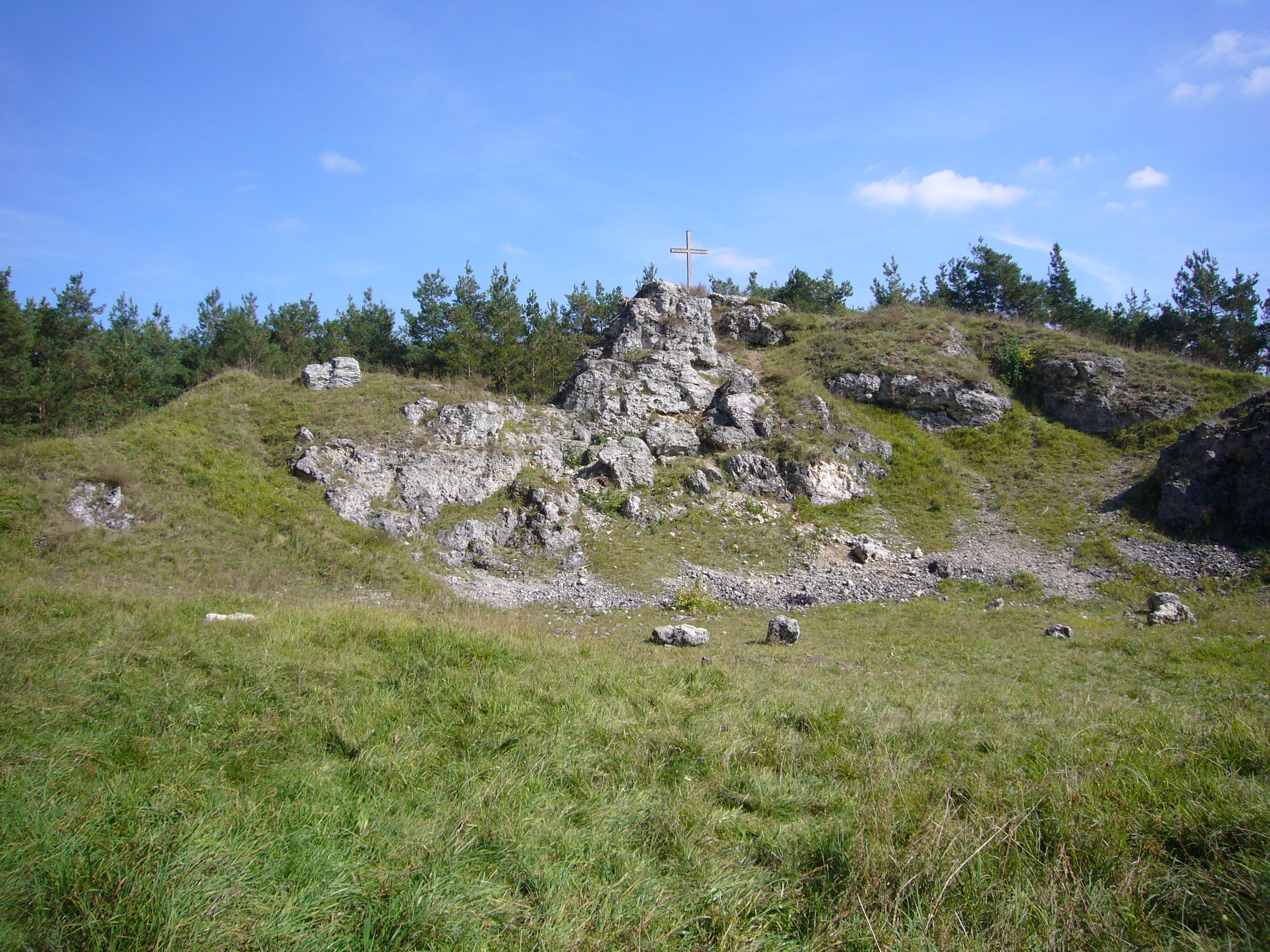 Süßwasserkalk am Adlersberg - Geopark Ries